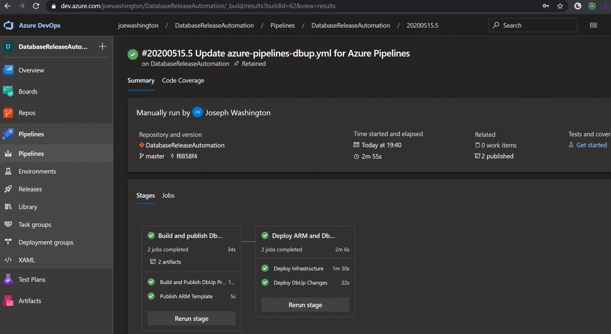 Automating Sql Releases Using Azure Devops Joe Blogs