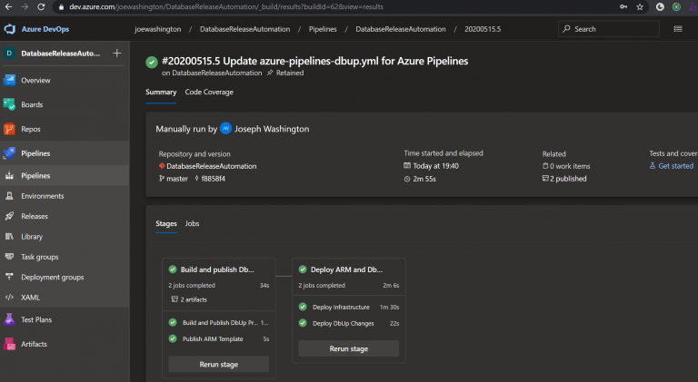 Automating Sql Releases Using Azure Devops Joe Blogs